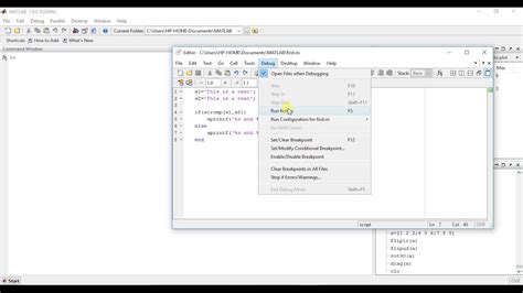 Matlab Programming 47 Comparison Two Strings Youtube