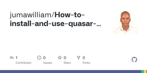 Github Jumawilliamhow To Install And Use Quasar In Laravel Inertia