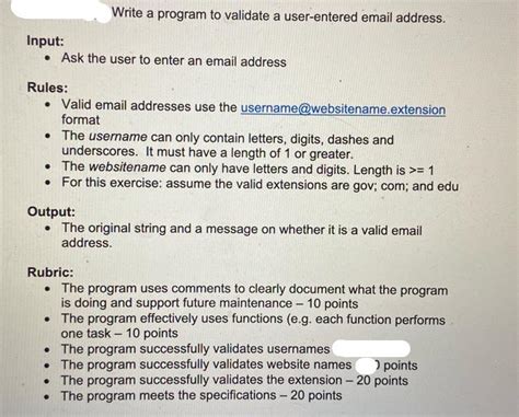 Solved Write A Program To Validate A User Entere Solutioninn