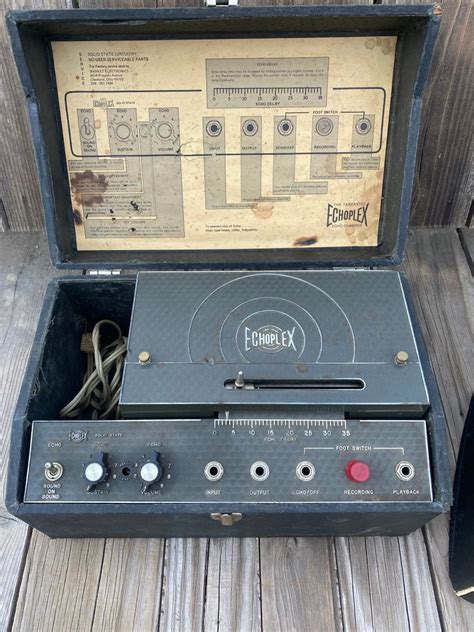 Sold Echoplex Ep 3 Solid State Tape Echo Unit 1970s Mahars Vintage