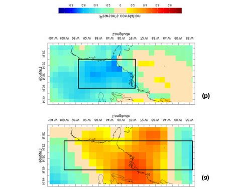 Correlation Maps Between The Eof Of Observed Cotton Yield Residuals And Download Scientific
