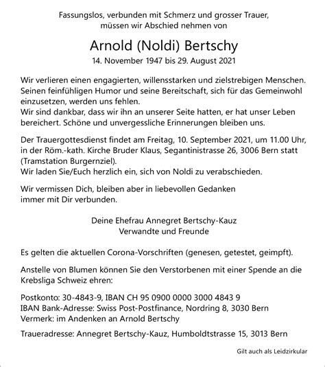 Arnold Bertschy Hommages