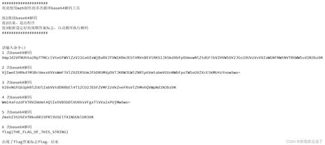 【网络攻防ctf】crypto 密码学 python循环多次base64解码题目（保姆级图文） base64多次解密 csdn博客