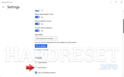 How To Turn On And Turn Off Dark Mode On APPS To Do HardReset Info