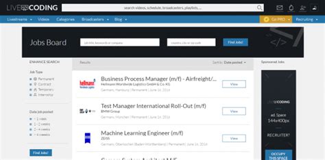 How To Apply For A Job Using Livecodingtv Jobs Board