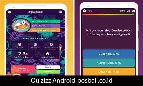Quizizz Android Inovasi Pembelajaran Interaktif Di Ujung Jari Anda