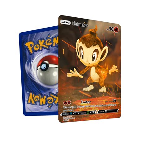 Chimchar Pokemon Card