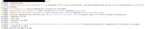 Dependency Warnings On `yarn Install` · Issue 11906 · Quasarframeworkquasar · Github