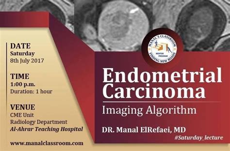 Endometrial Carcinoma Imaging Algorithm Manals Classroom