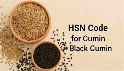 Gst Rates And Hsn Code 9093 For Cumin And Black Cumin A Complete Guide