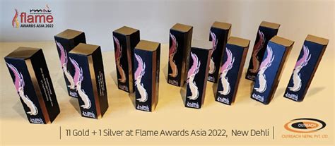 Outreach Nepal Takes Home 11 Gold And 1 Silver From The Flame Awards Asia 2022 Campaign Brief Asia