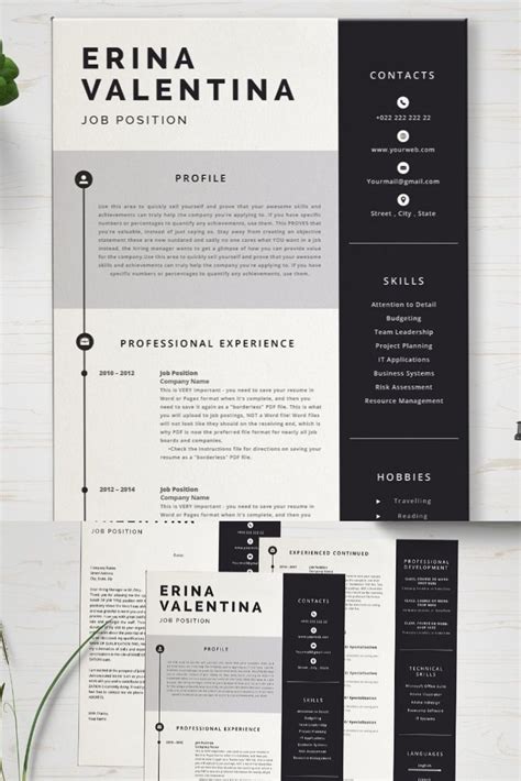 Resume With Reference Letter A Resume Template By Wow Designs