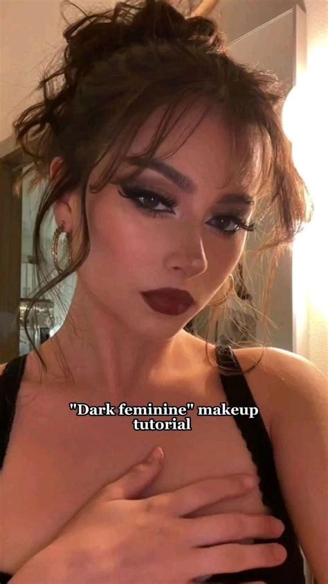 Dark Feminine Make Up Tutorial Makyaj