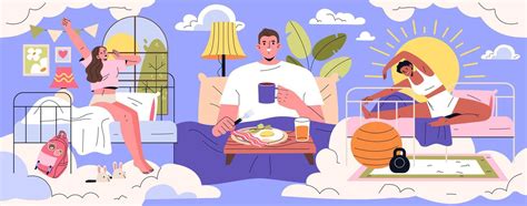 Bed Rotting Flat Illustration 56660822 Vector Art At Vecteezy