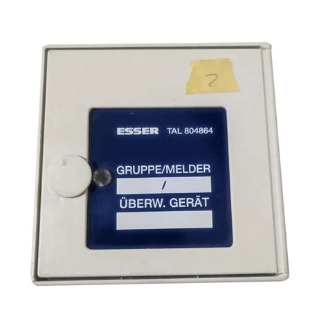 New In Stock Esser Input Output Module 804864 Advantch Input Output Module