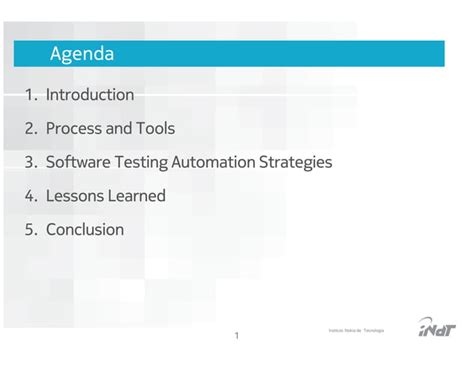 Strategies For Agile Software Test Automation Ppt