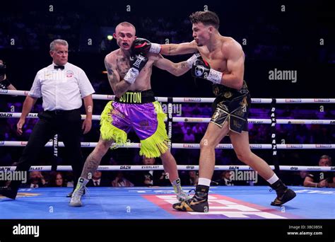 George Liddard And Aaron Sutton During Their Middleweight Bout At The