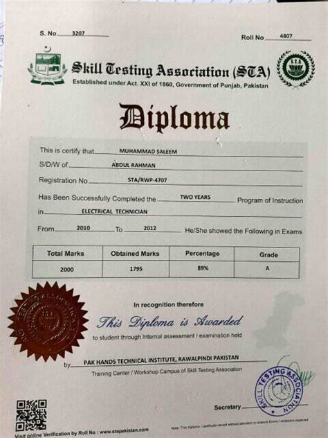 Skill Testing Association Rawalpindi