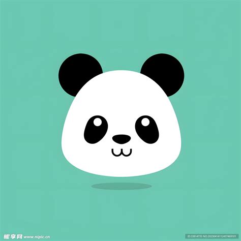 熊猫设计图 其他 动漫动画 设计图库 昵图网