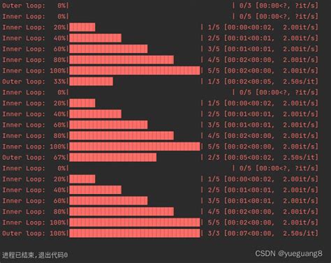 python之tqdm函数使用总结 python tqdm函数 csdn博客