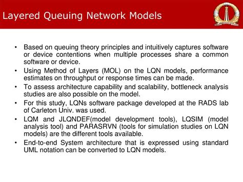 ppt modeling architecture os interactions using lqns powerpoint