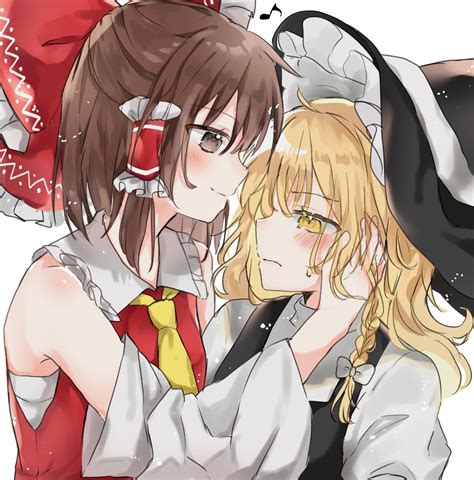 Hakurei Reimu And Kirisame Marisa Touhou Drawn By Shinonome Ichigotsuki Danbooru
