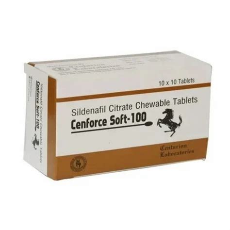 Cenforce Soft 100 Mg at Rs 110/stripe in Nagpur | ID: 2849627329612