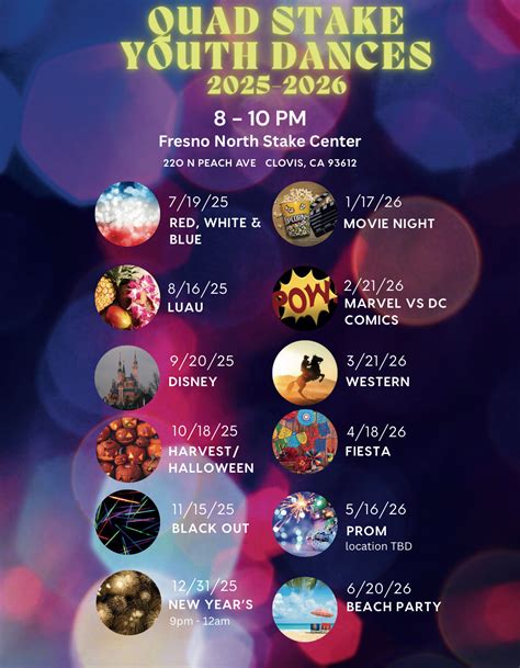 Youth Stake Activities And Dances