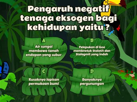 Geografi Tenaga Eksogen Kuis