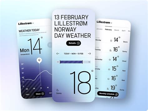Weather App Ui Design On Behance