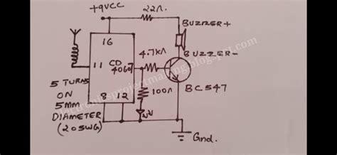 WIRELESS AC POWER DETECTOR CIRCUIT DIAGRAM SIMPLE