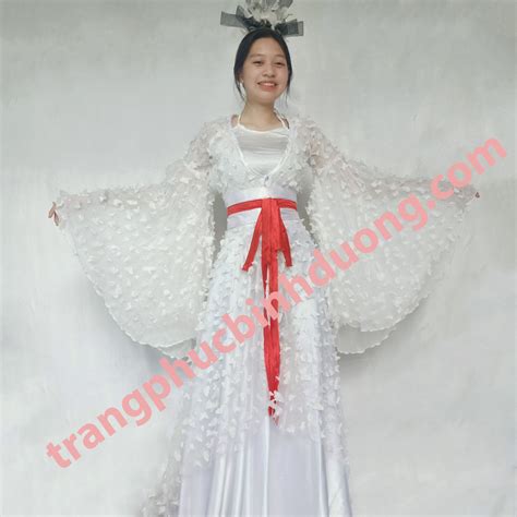 Trang phục cổ trang tiên nữ trắng
