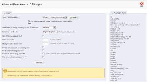Upload Products Via Csv • Prestashop Tutorial Fastcomet