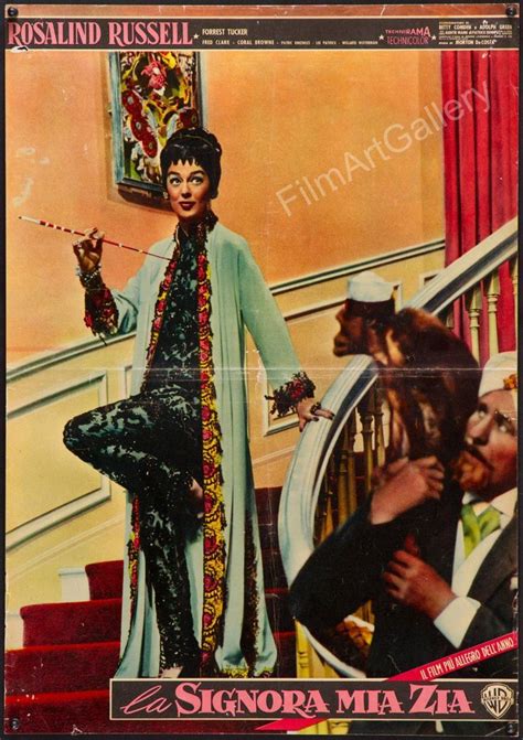 Auntie Mame Rosalind Russell Film Art