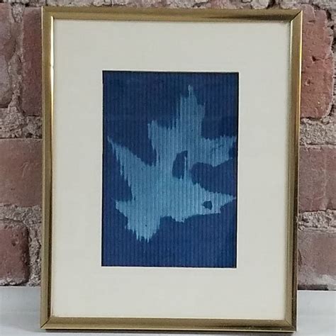 Autumn Leaf Cyanotype Cyanotypes