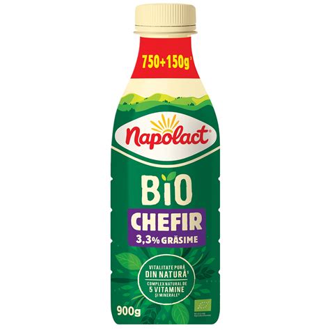 Napolact Bio Chefir Bio 3 3 Grasime 900g Mega Image