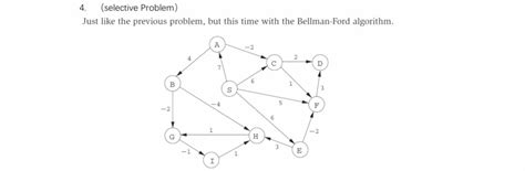 Solved Selective Problem Just Like The Previous Chegg