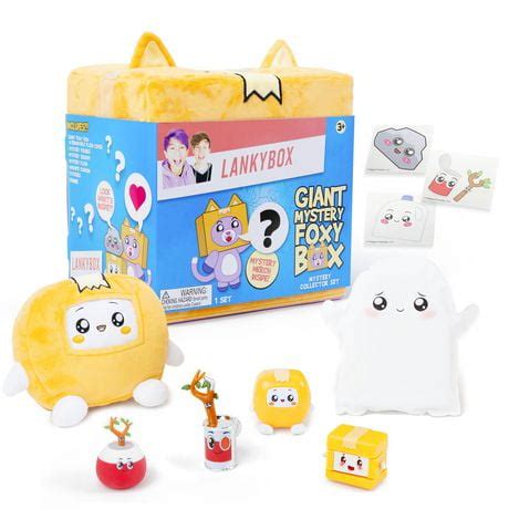 Lankybox Giant Foxy Mystery Box Mystery Box Walmartca