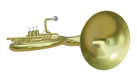 Sousaphone Model Turbosquid 1999660