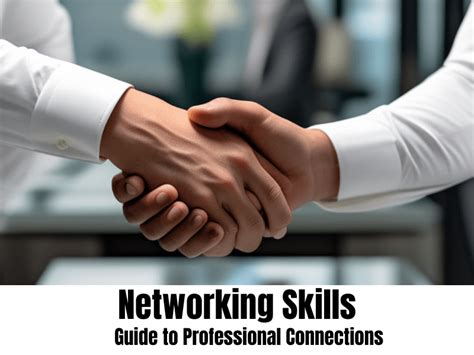 networking skills guide to professional connections