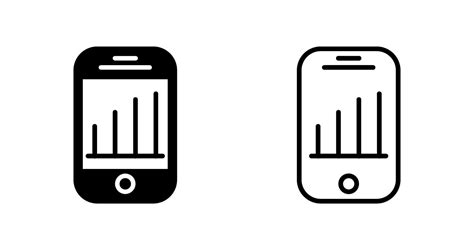 Mobile Analytics Vector Icon 39147501 Vector Art At Vecteezy