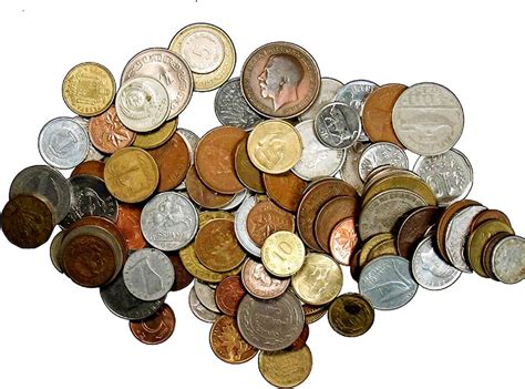 100 Pcs Different Foreign World Coins From 35 Countries Collection Lot
