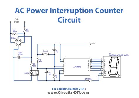 AC Power Interruption Counter Circuit