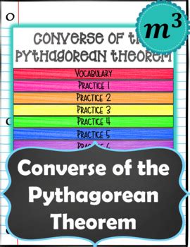Converse Of The Pythagorean Theorem Digital Notes Quiz GOOGLE