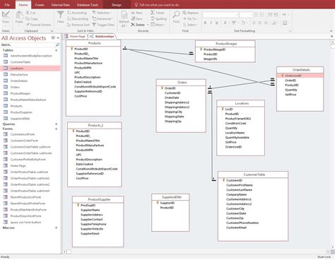 Solved Ms Access Product Variables Variations Multiple Product