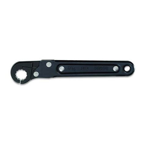 Proto Ratcheting Flare Nut Wrench 7 16 12 Point