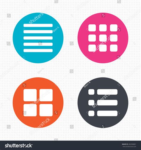 Grid View Icon Images Stock Photos Vectors Shutterstock