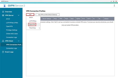How Does My QNAP NAS Connect To An OpenVPN Server Using An Ovpn Configuration File QNAP IN