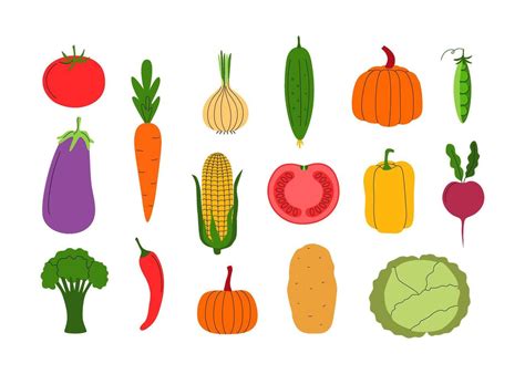 Vegetable Clip Art Vegetables Clip Art Food Group Clip Art Made By