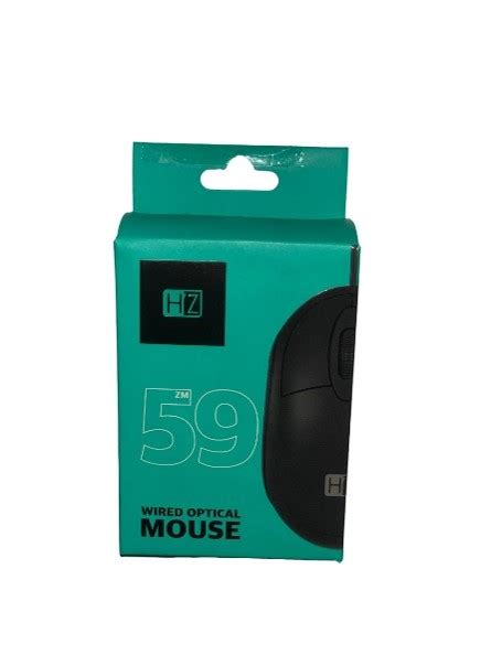 Heatz Wired Mouse Black Igoteck